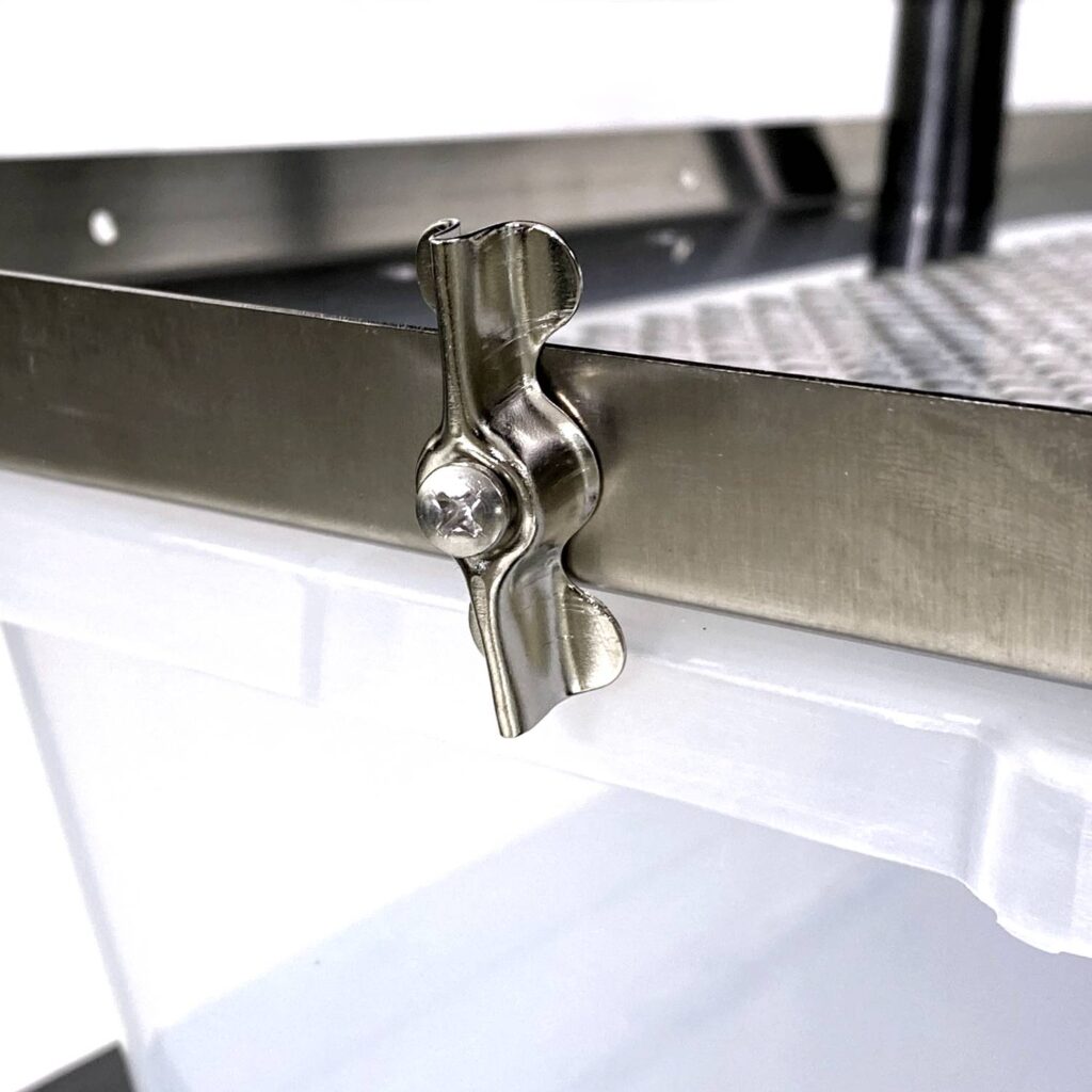 Rodent Rack Tub Security Clip - Vision Products