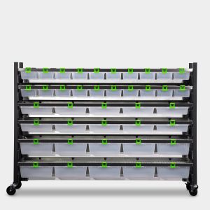 53" Tall x 79" Long Vision Ultra Rodent Breeding Rack - Vision Products